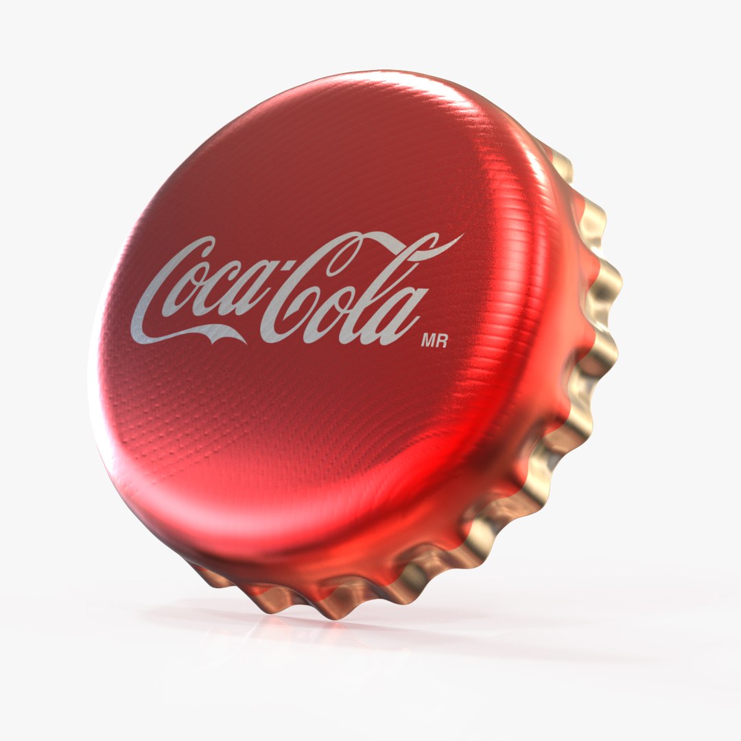 3d Model Of Bottle Cap