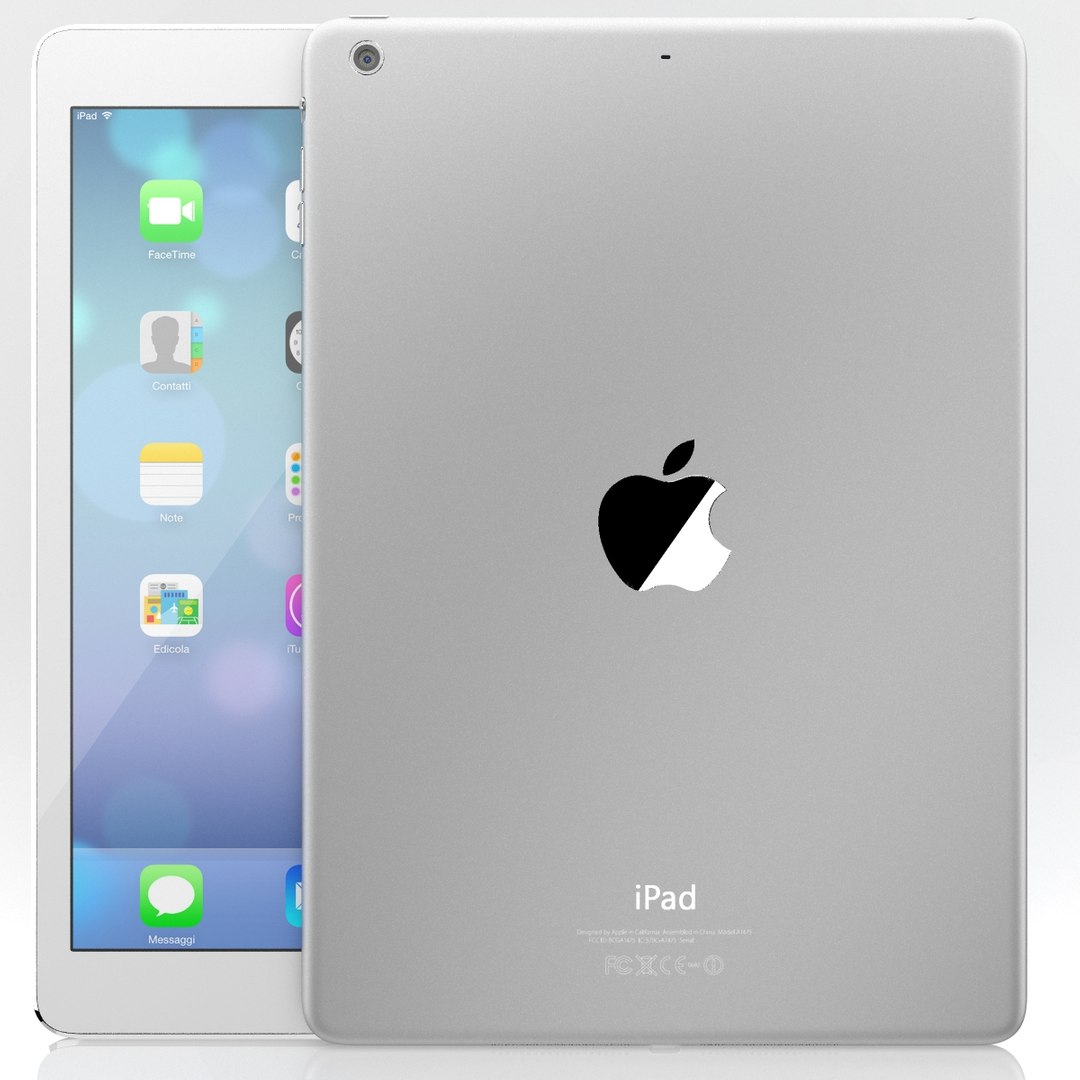 3d apple ipad air