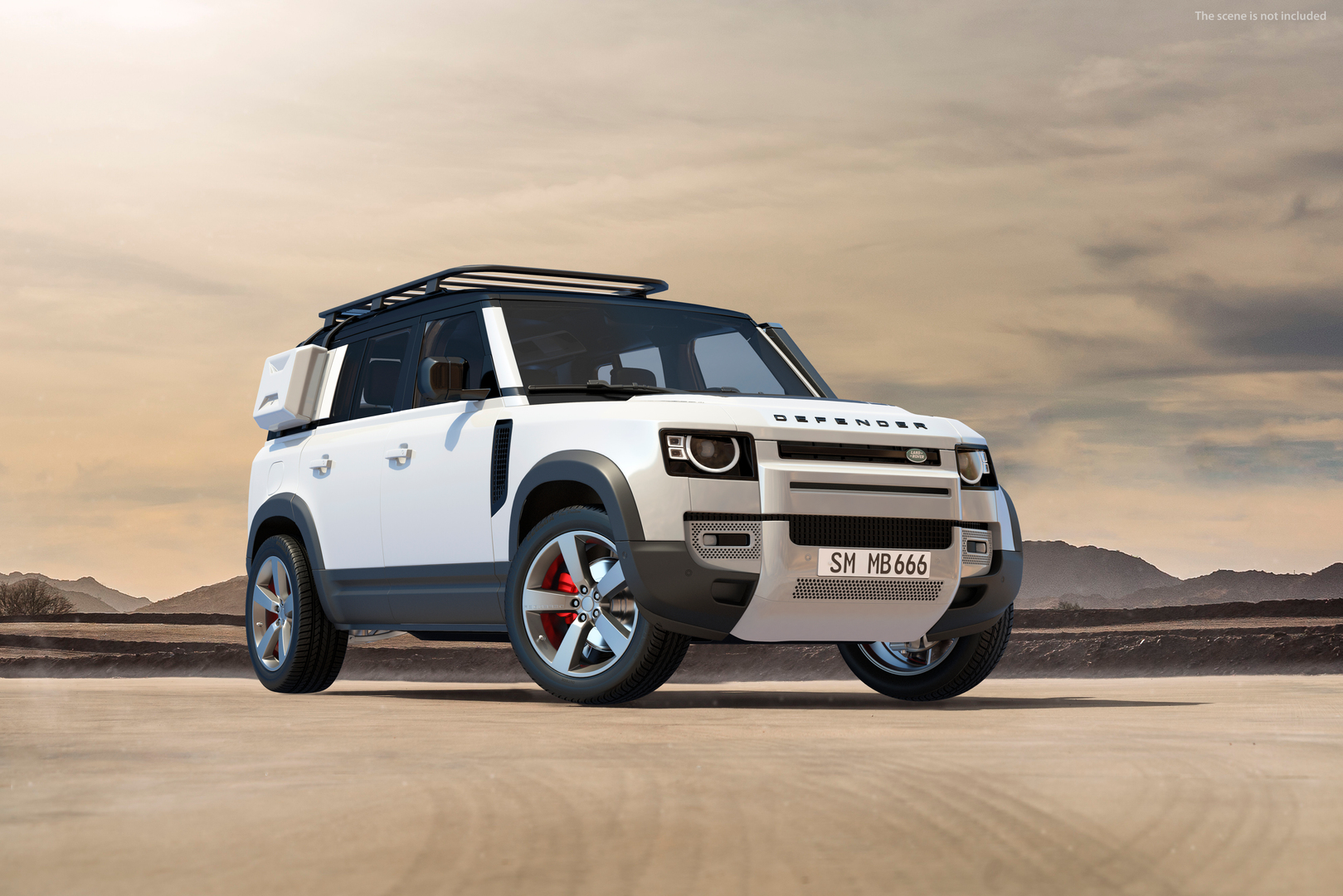 3D Land Rover Defender Explorer Pack Rigged - TurboSquid 1756439