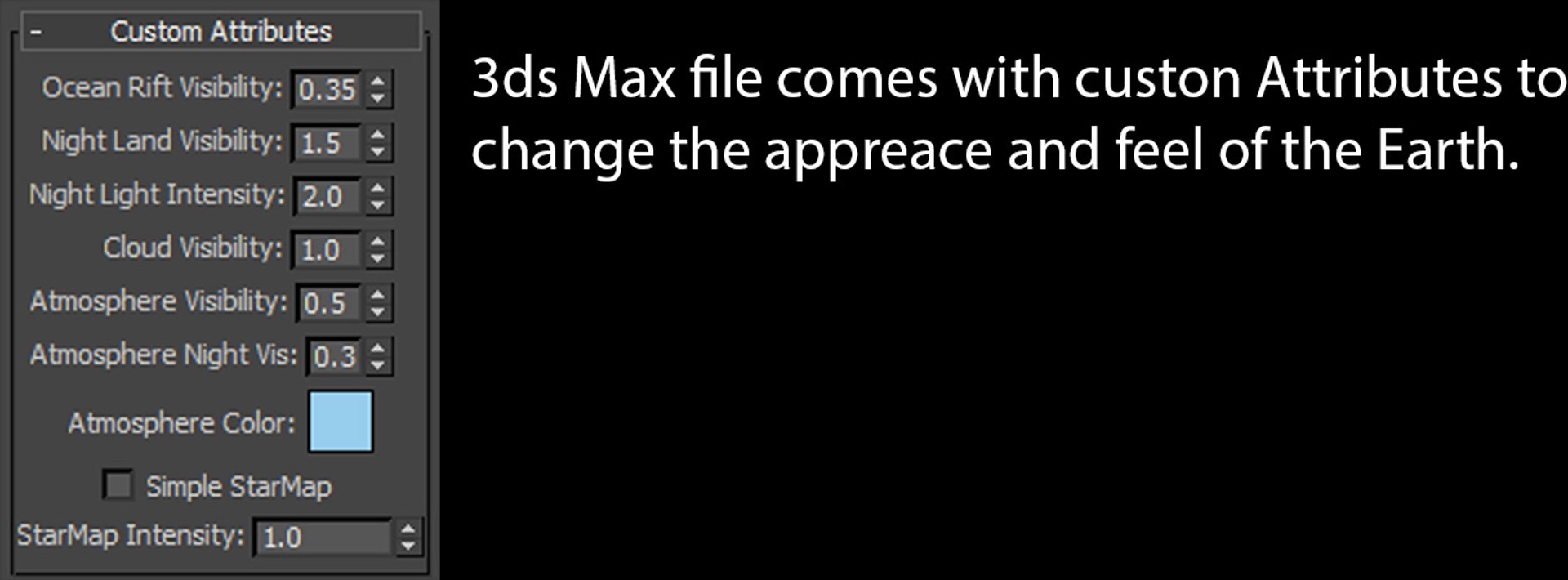 Realistic Earth 3d Max