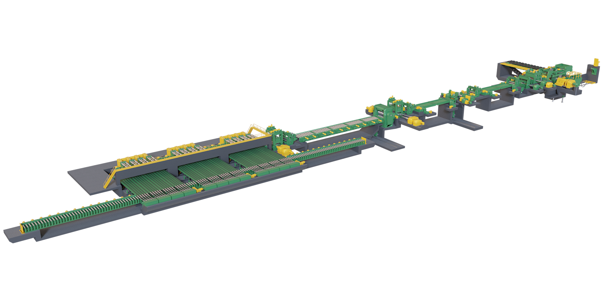 Metal sheet cutting conveyor 3D model - TurboSquid 1348166