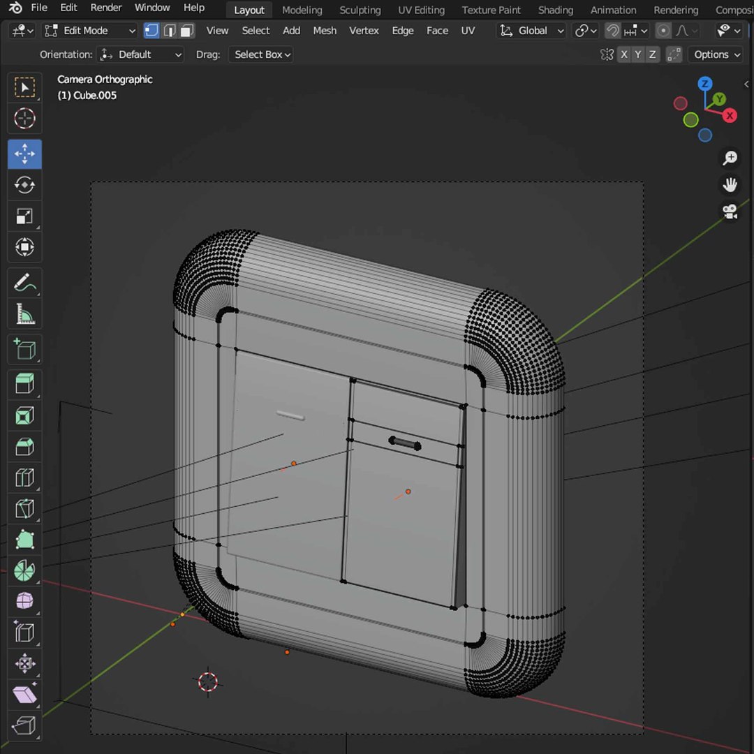 02 - Double Switch Model - TurboSquid 2131459