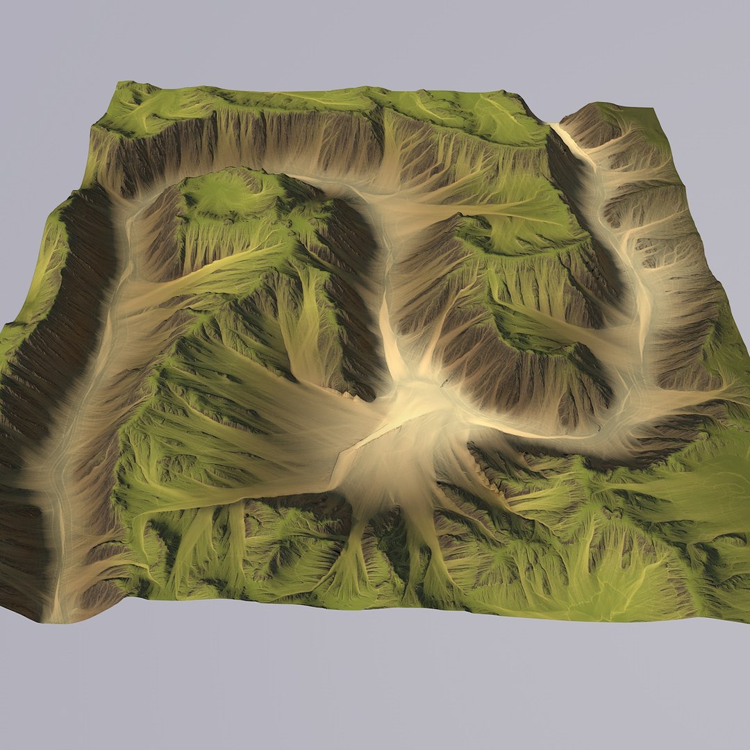 Canyon Games Maps 3D Model - TurboSquid 1259469