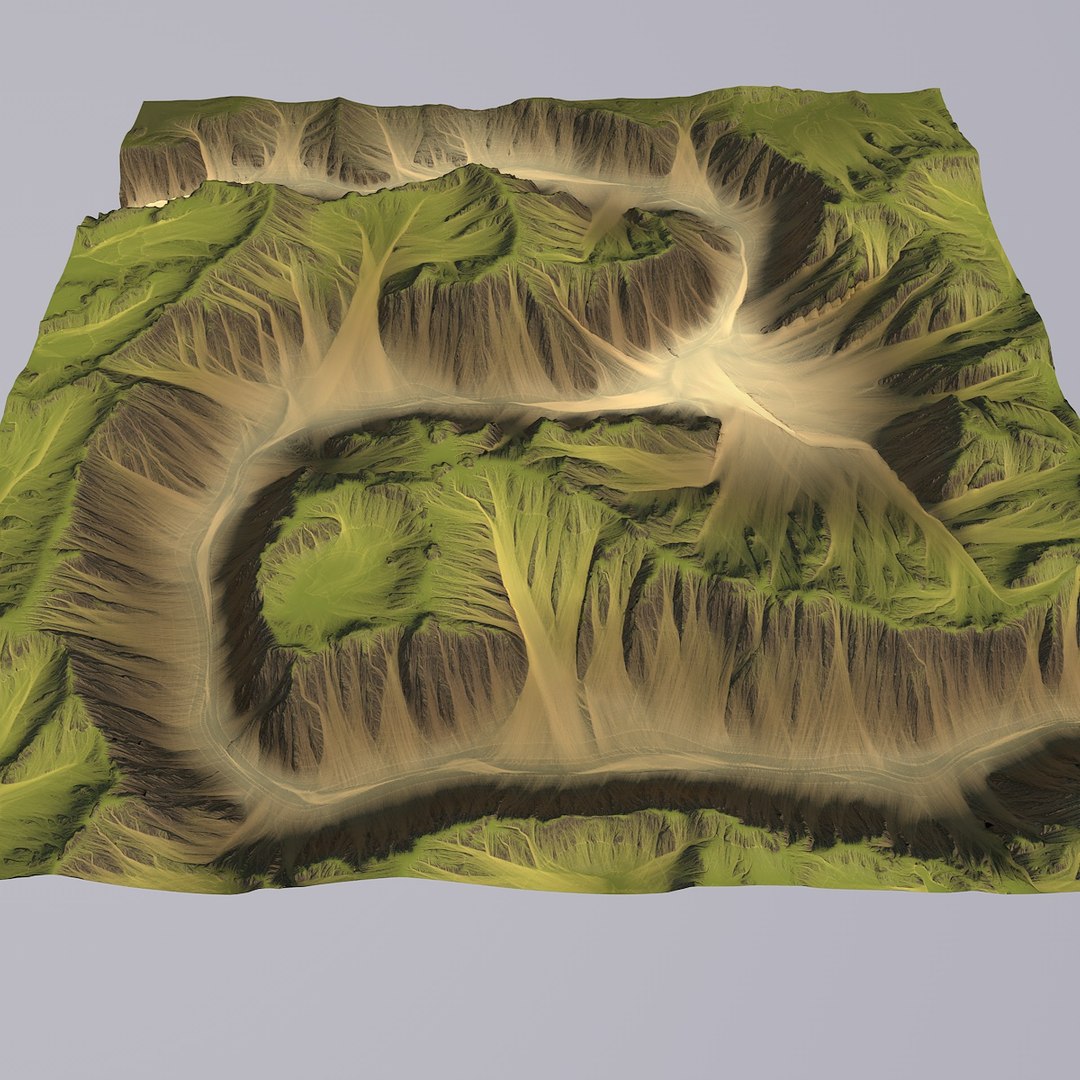 Canyon Games Maps 3D Model - TurboSquid 1259469
