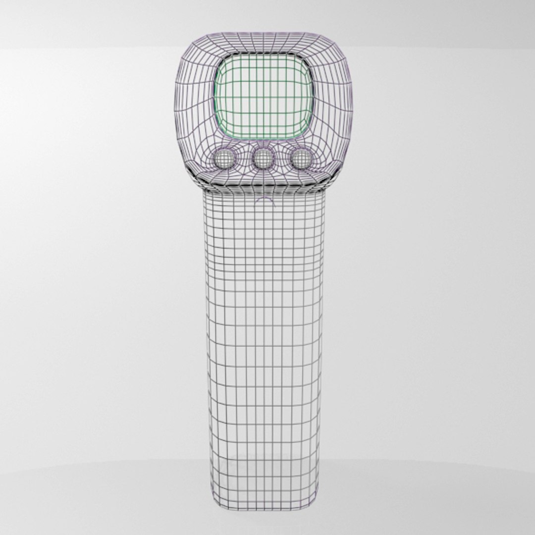 3D model Infrared Forehead Thermometer 01 - TurboSquid 1843878