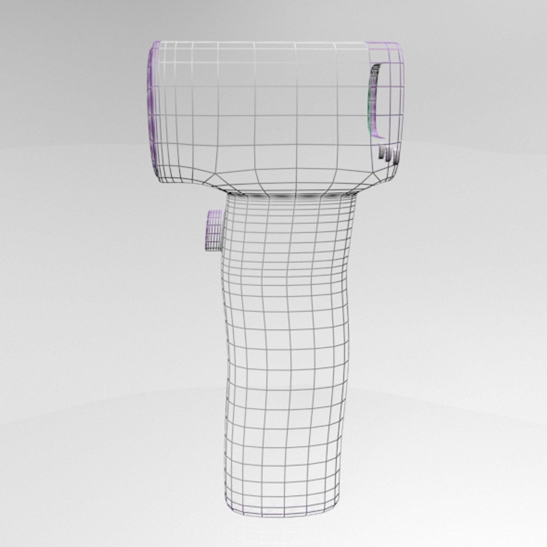 3D model Infrared Forehead Thermometer 01 - TurboSquid 1843878