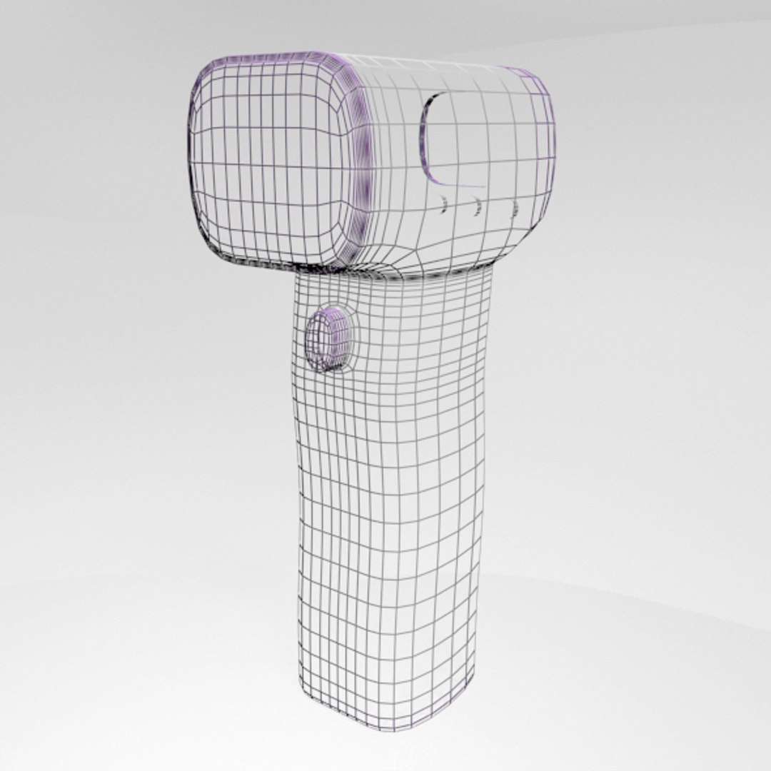 3D model Infrared Forehead Thermometer 01 - TurboSquid 1843878