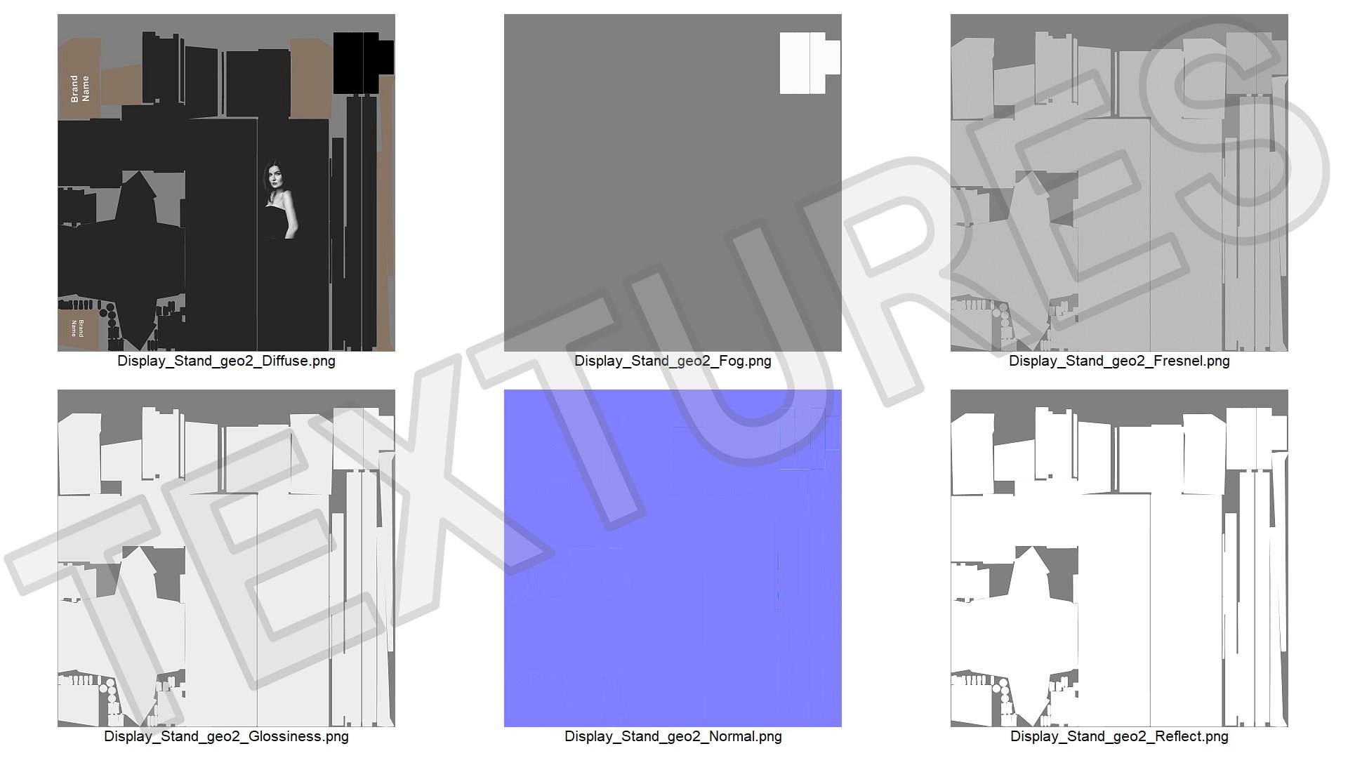 3D Black Stackable Display Stand Mockup model - TurboSquid 2096386