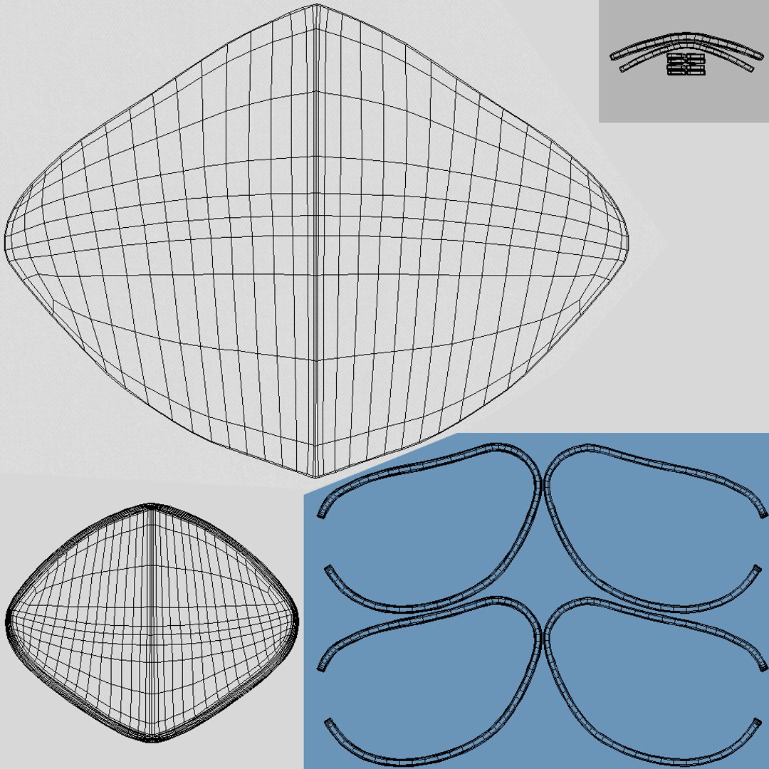 Protective Mask 3D Model - TurboSquid 1528605
