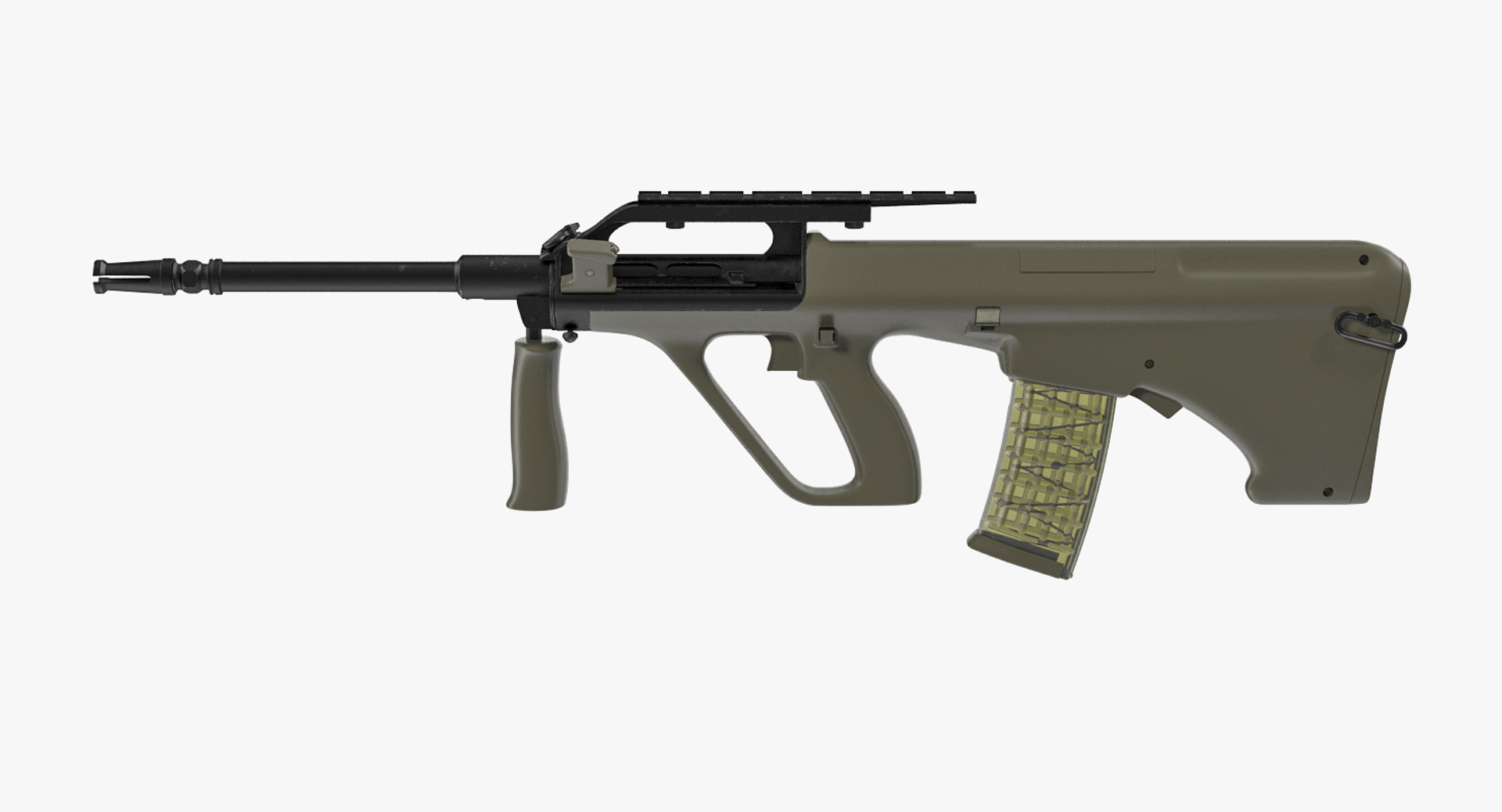 Bullpup Assault Rifle Steyr Aug 3d Max