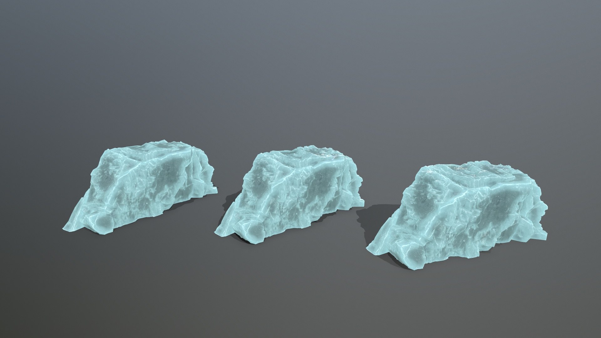 3D Ice Mountain Model - TurboSquid 2311055