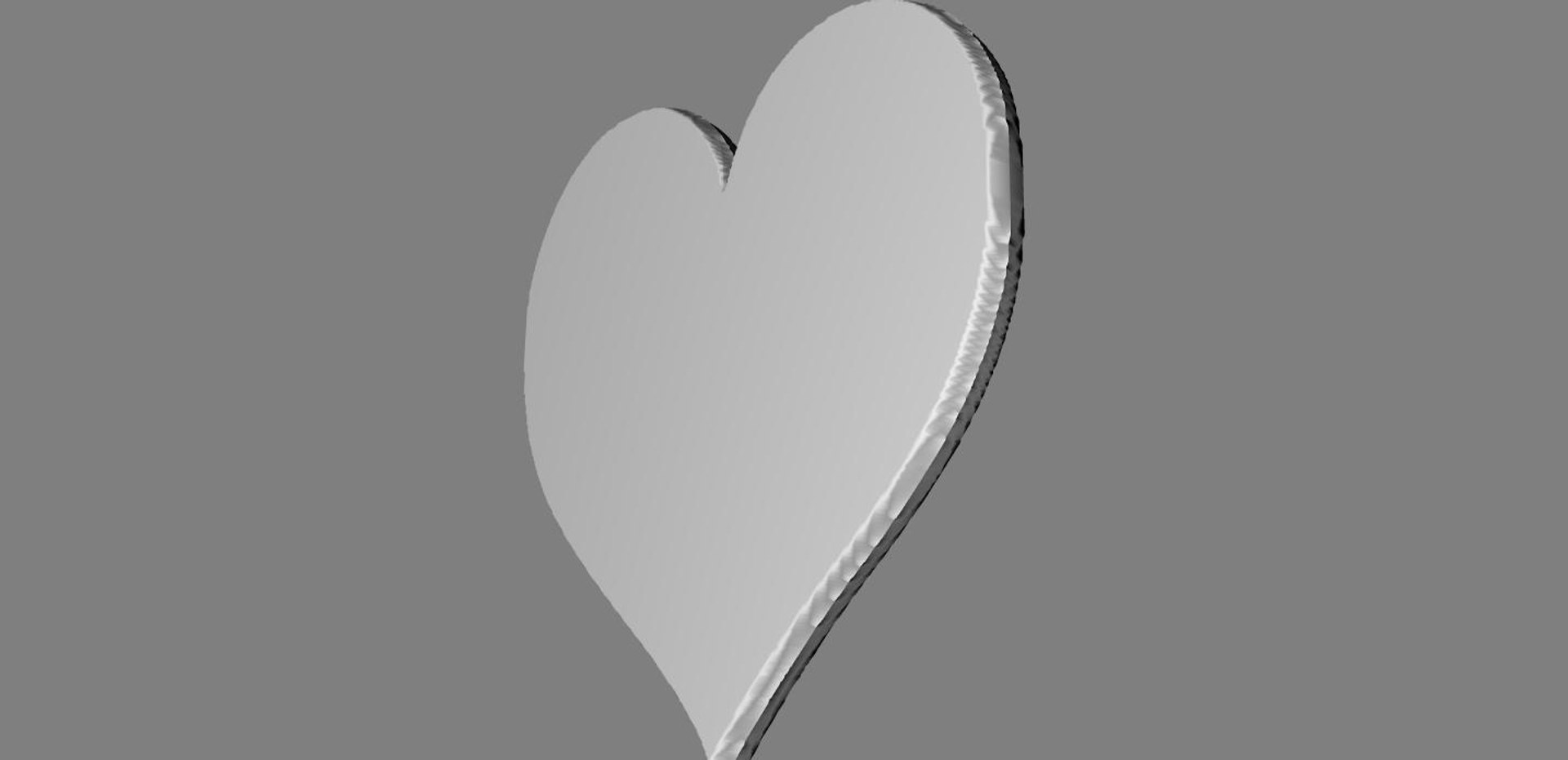 Heart symbol shape design 3D model - TurboSquid 1473582