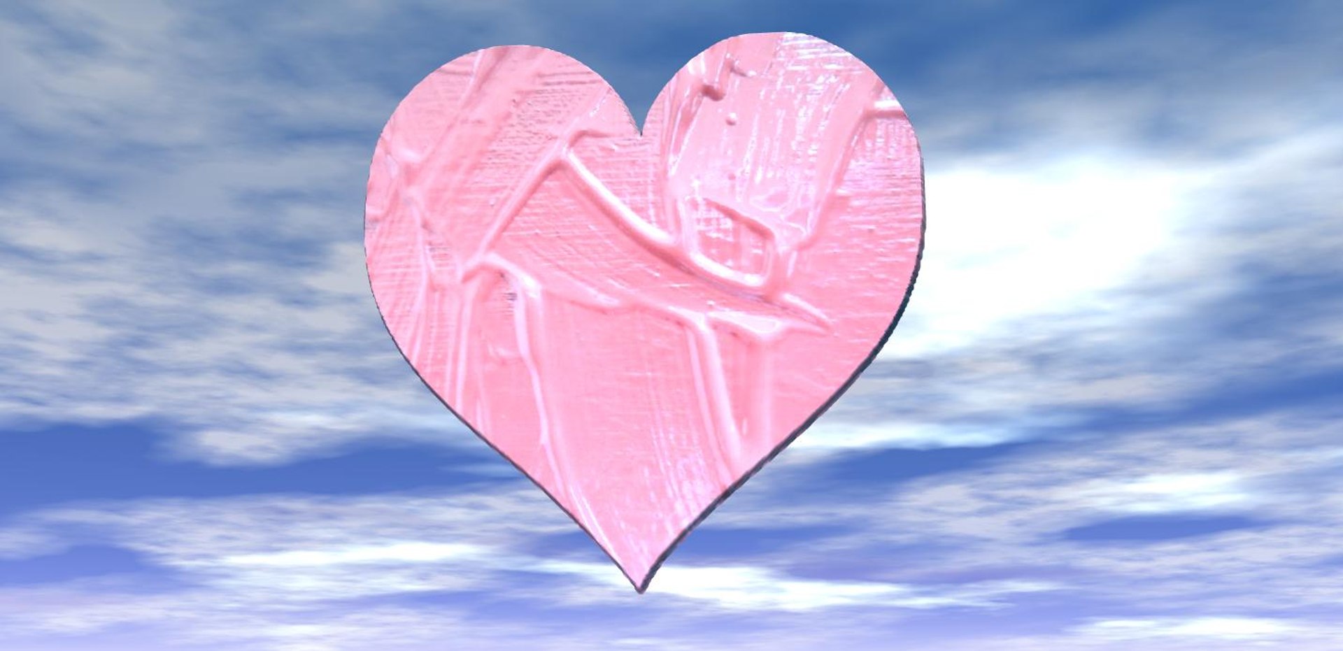 Heart symbol shape design 3D model - TurboSquid 1473582