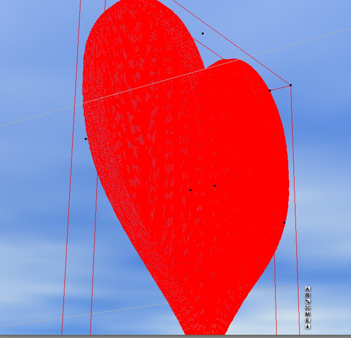 Heart symbol shape design 3D model - TurboSquid 1473582