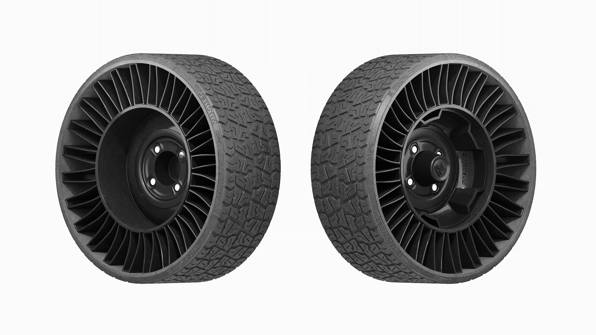 MICHELIN X Tweel TURF Tire for Golf Cart model - TurboSquid 1978954