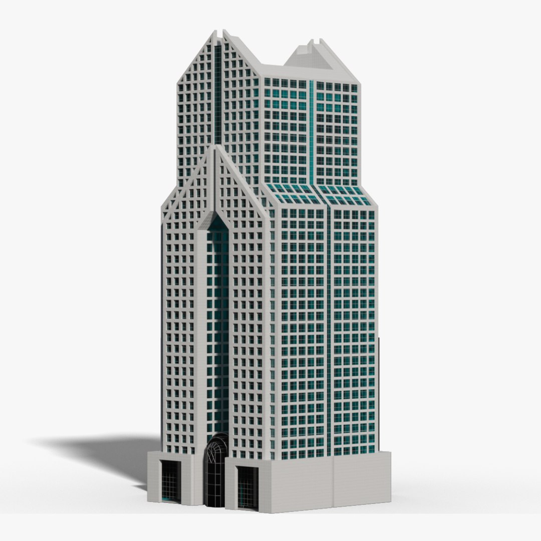 3D Dusit Thani Dubai Model - TurboSquid 2349886