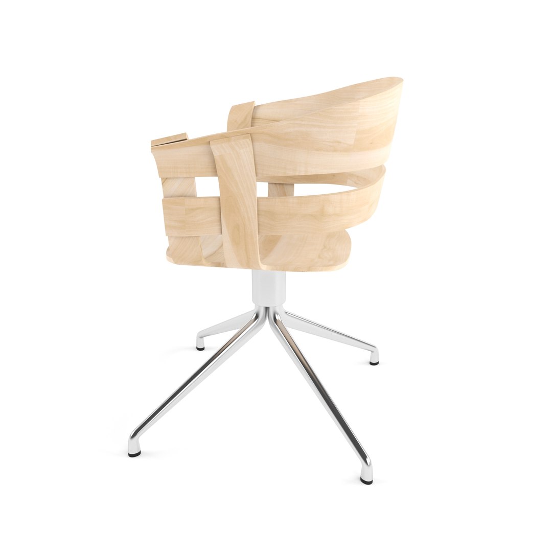 Wick Chair - Swivel Base 3D model - TurboSquid 1738296