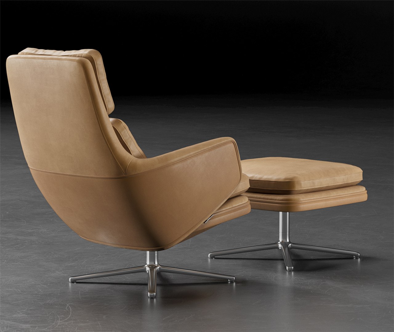 3D Vitra Grand Relax - TurboSquid 1664764