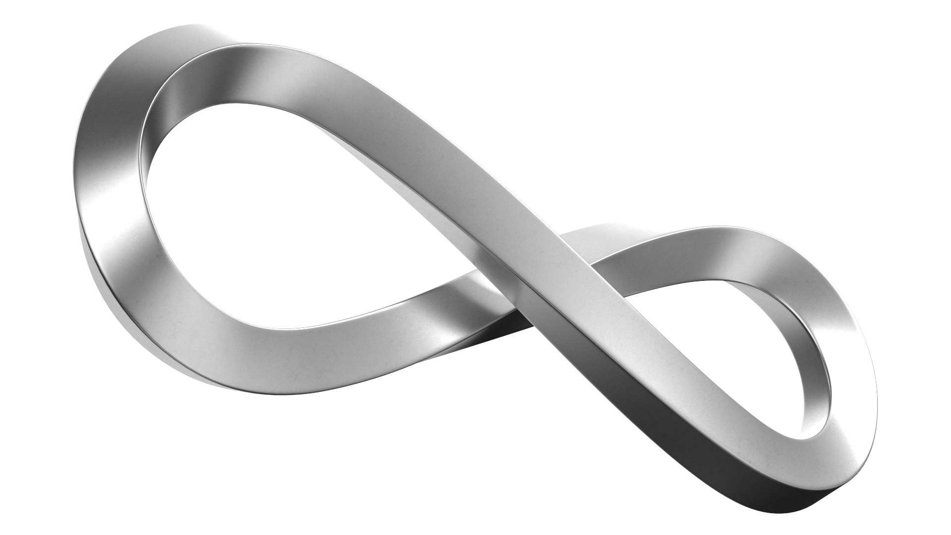 3D Infinite Loop Silver Model - TurboSquid 2228859