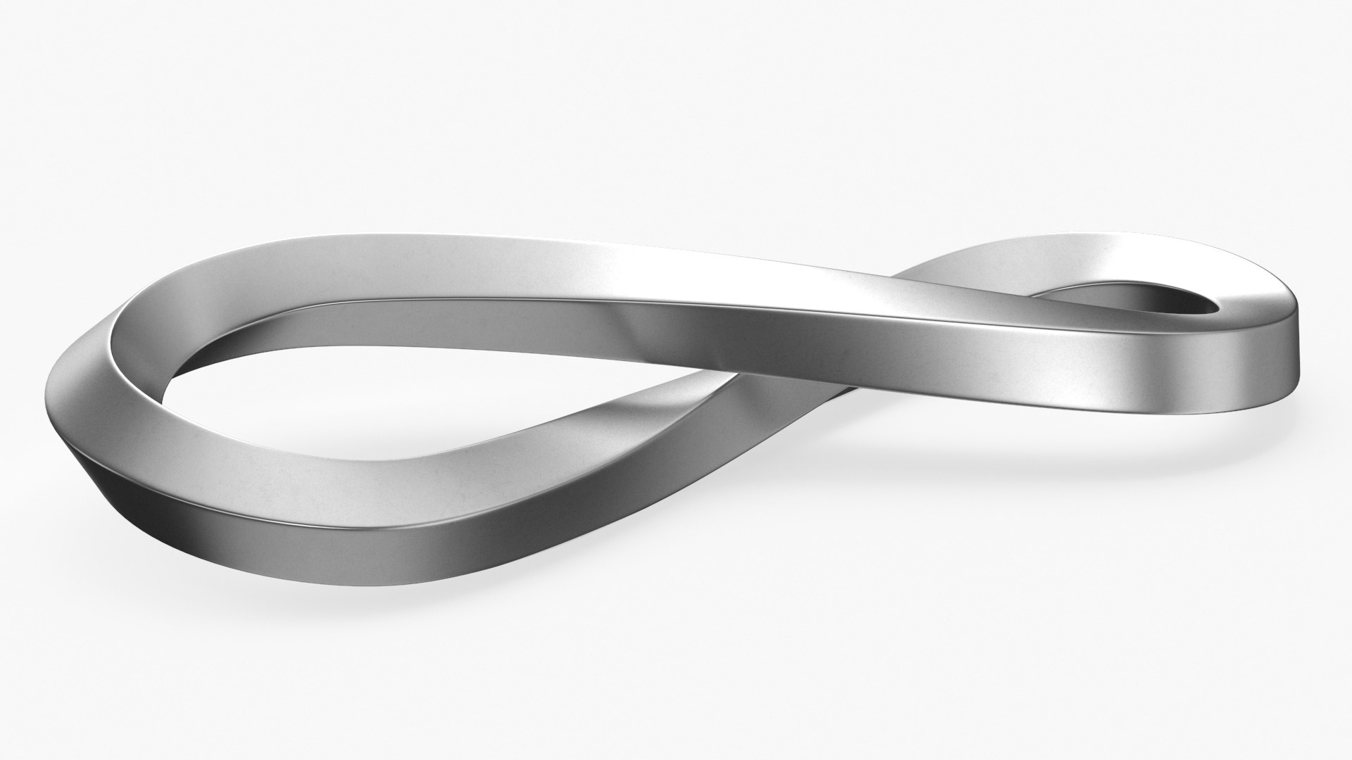 3D Infinite Loop Silver Model - TurboSquid 2228859