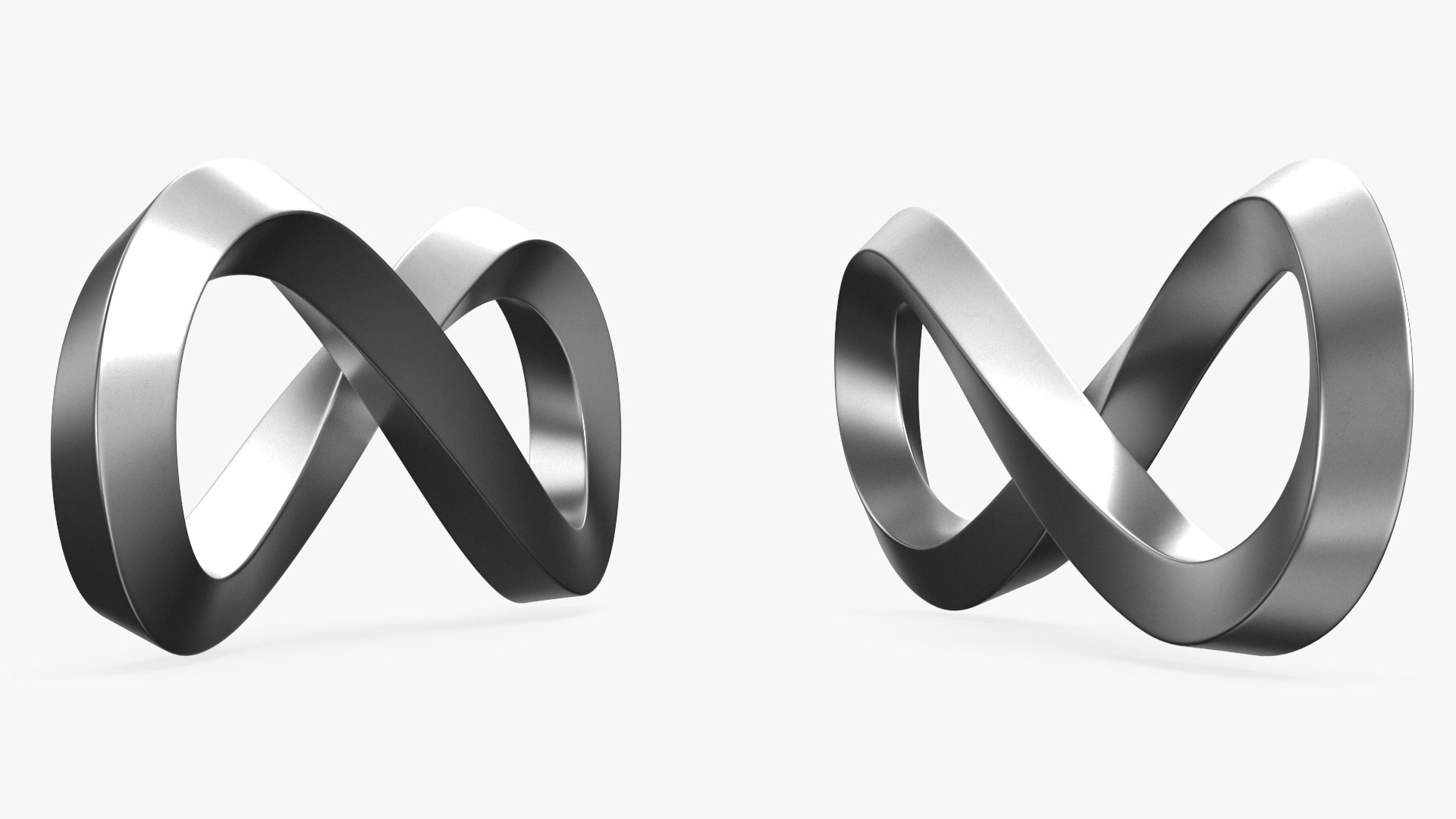 3D Infinite Loop Silver Model - TurboSquid 2228859