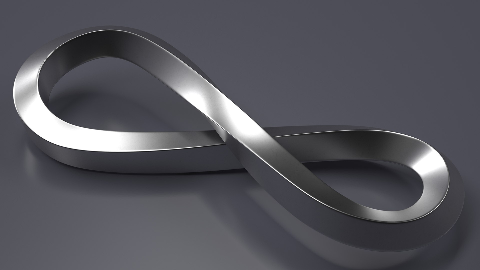3D Infinite Loop Silver Model - TurboSquid 2228859