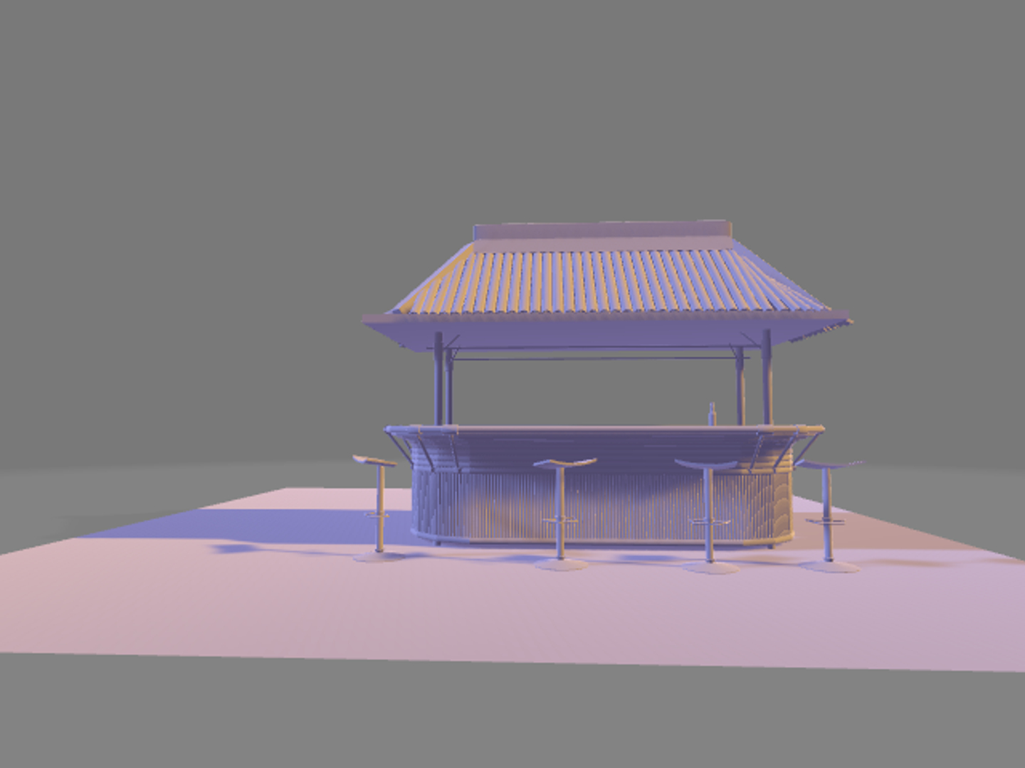 Free mini bar 3D model - TurboSquid 1407249