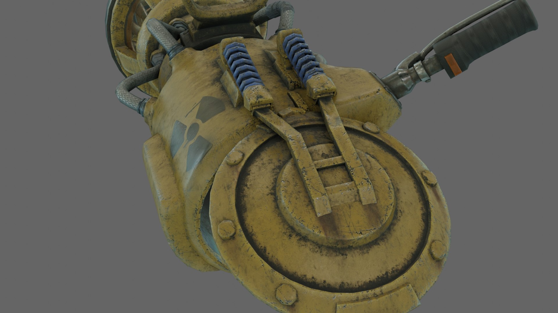 3D Scifi Scrapgun Pbr Rigged - TurboSquid 1503476
