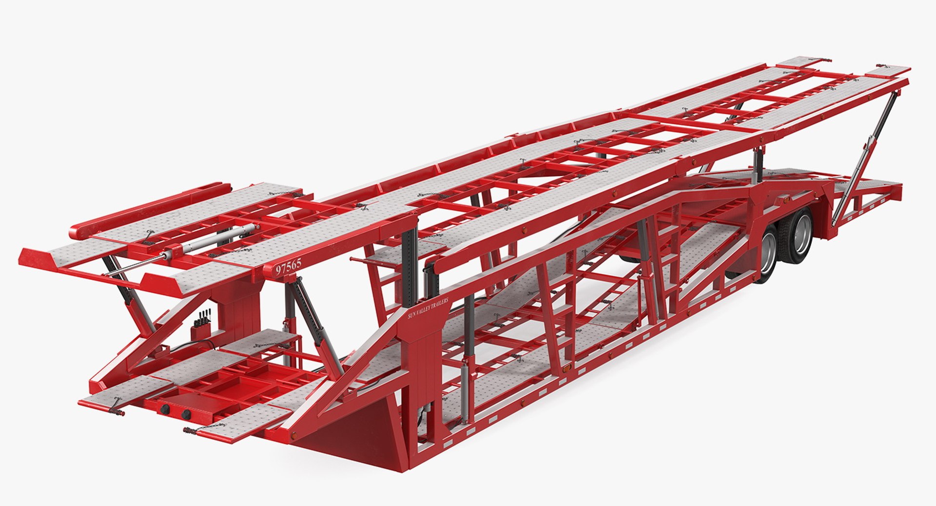 Car Carrier Sun Valley 3D Model - TurboSquid 1395830