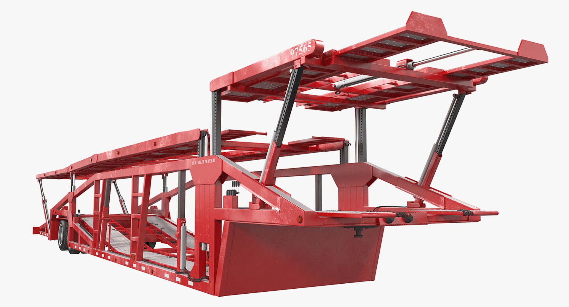 Car Carrier Sun Valley 3D Model - TurboSquid 1395830