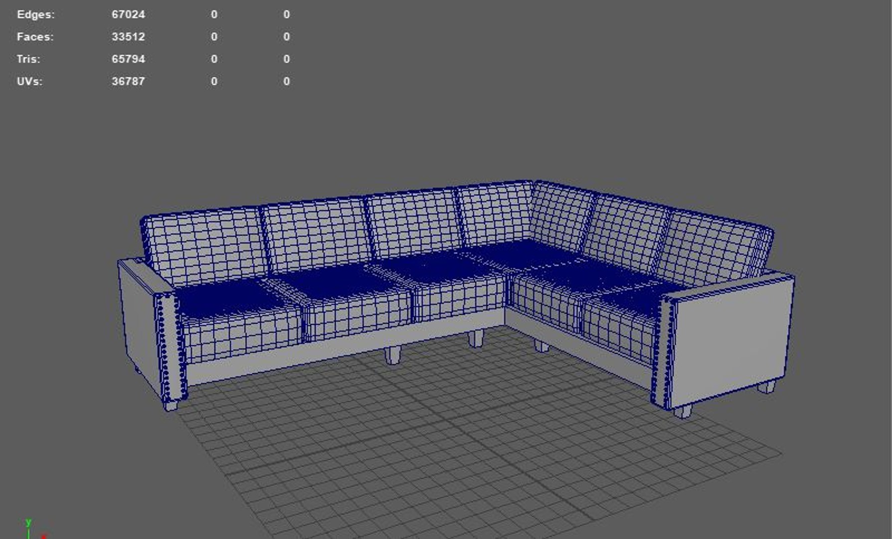Sofa Set 3D Model 3D Model - TurboSquid 2360441