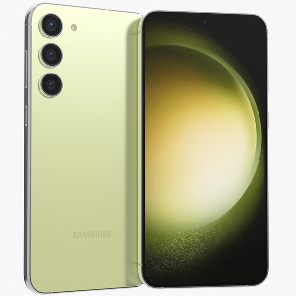 Samsung Galaxy S23 Plus Lime 3D model - TurboSquid 2022168