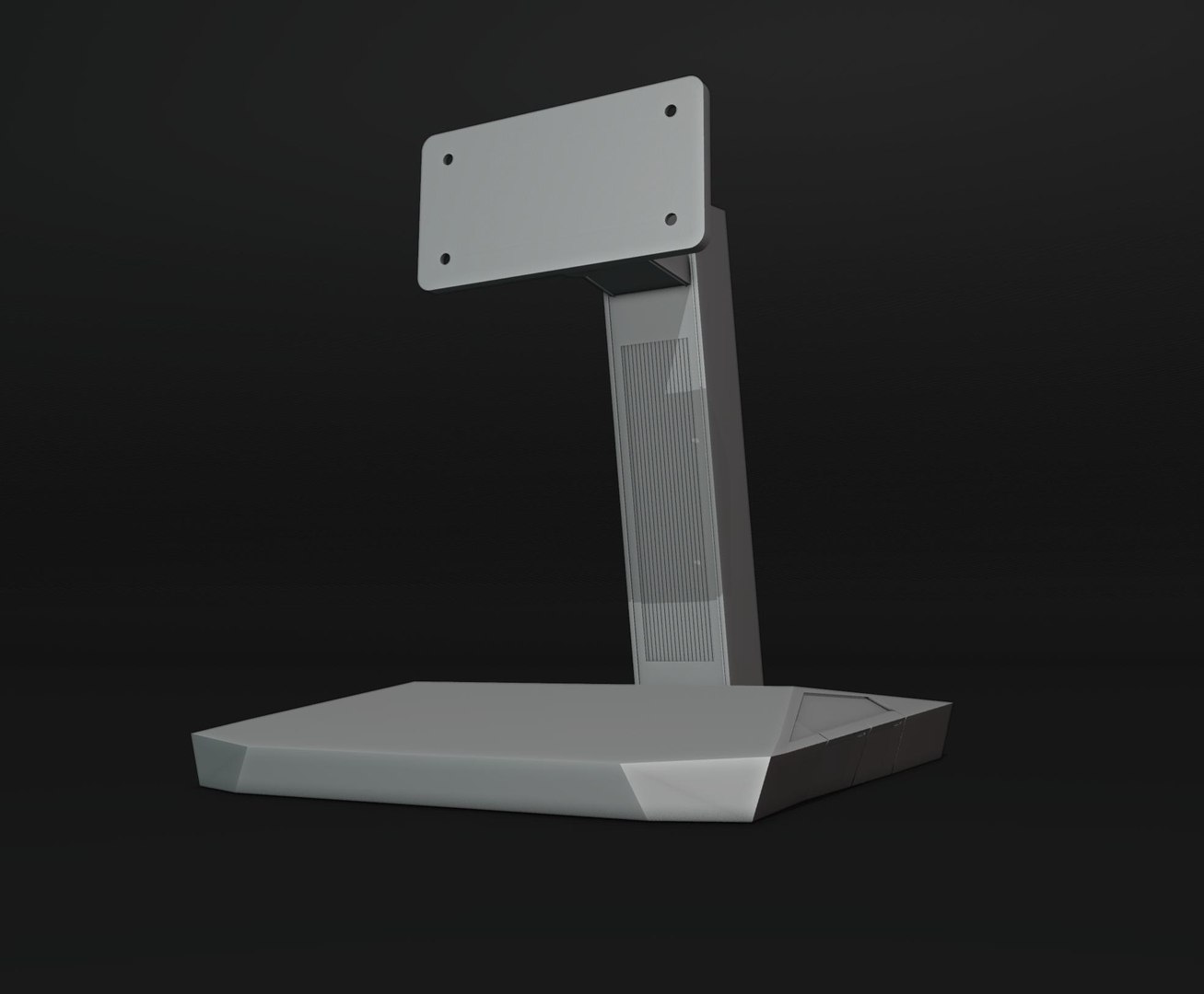 3D Model Monitor Stand Mount 6 - TurboSquid 2085836