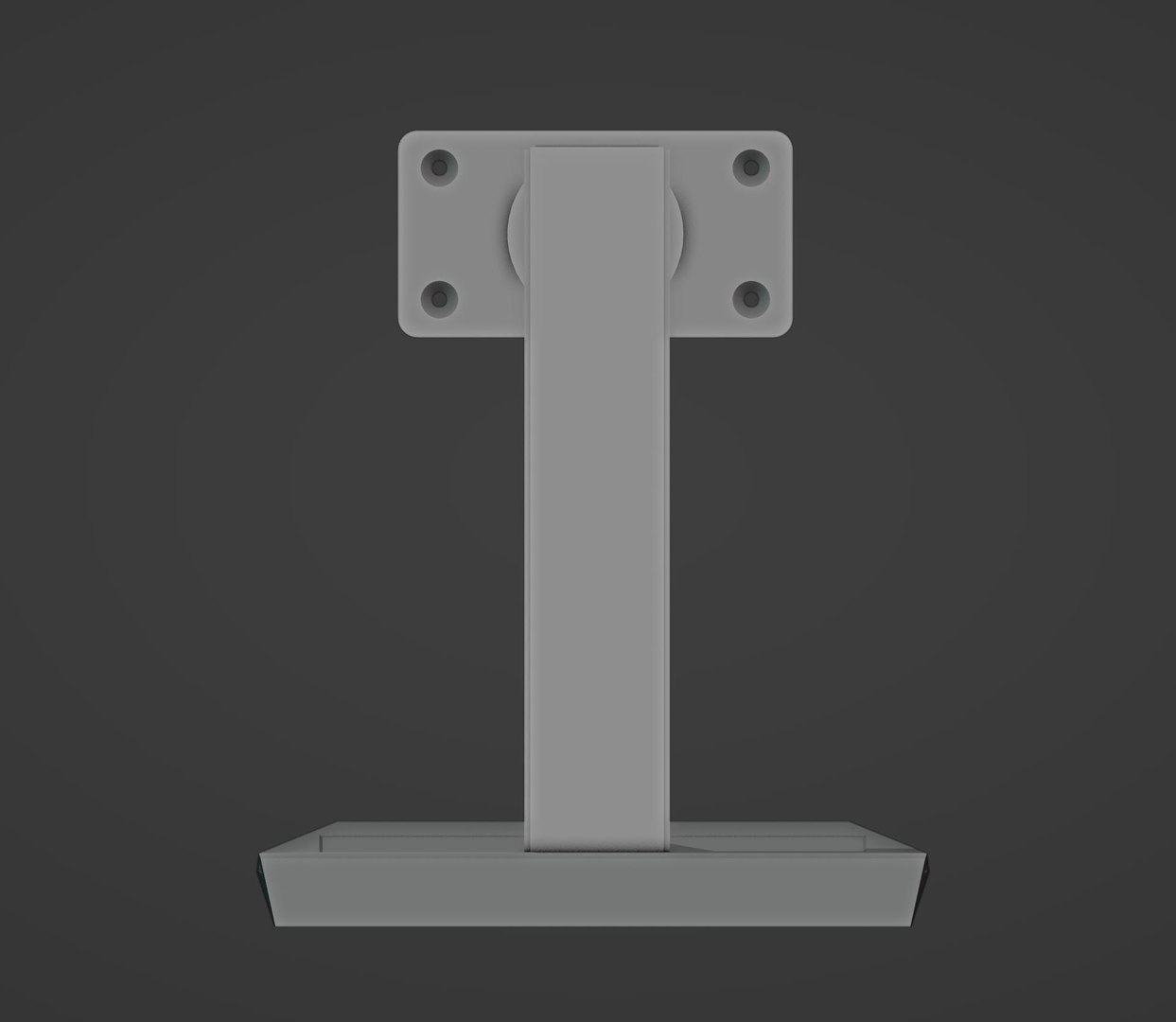 3D Model Monitor Stand Mount 6 - TurboSquid 2085836