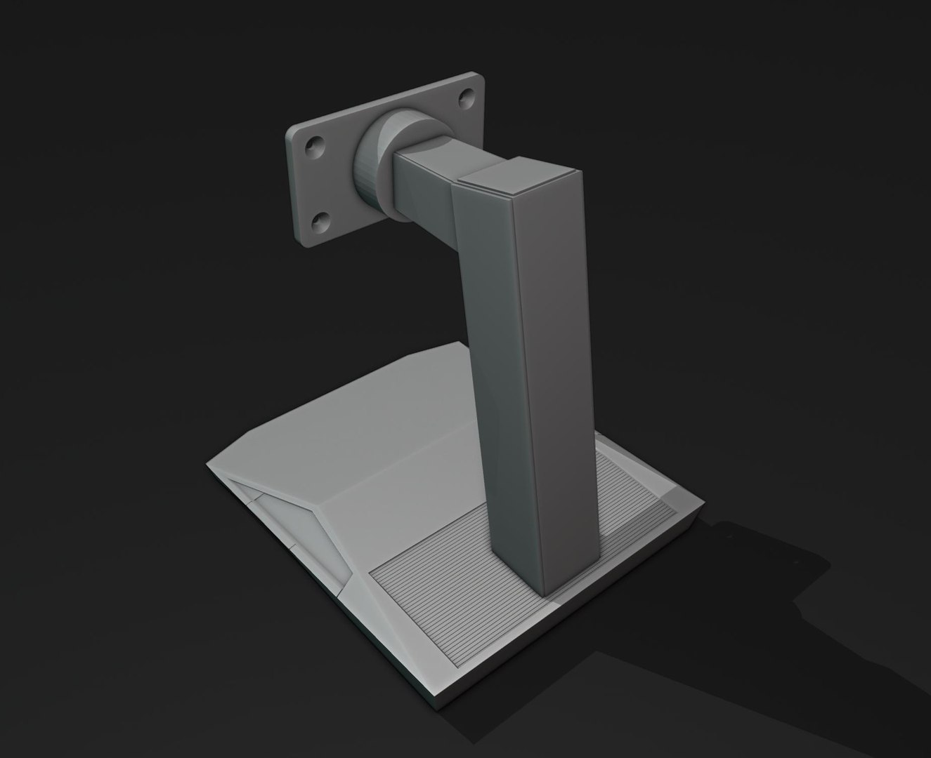 3D Model Monitor Stand Mount 6 - TurboSquid 2085836