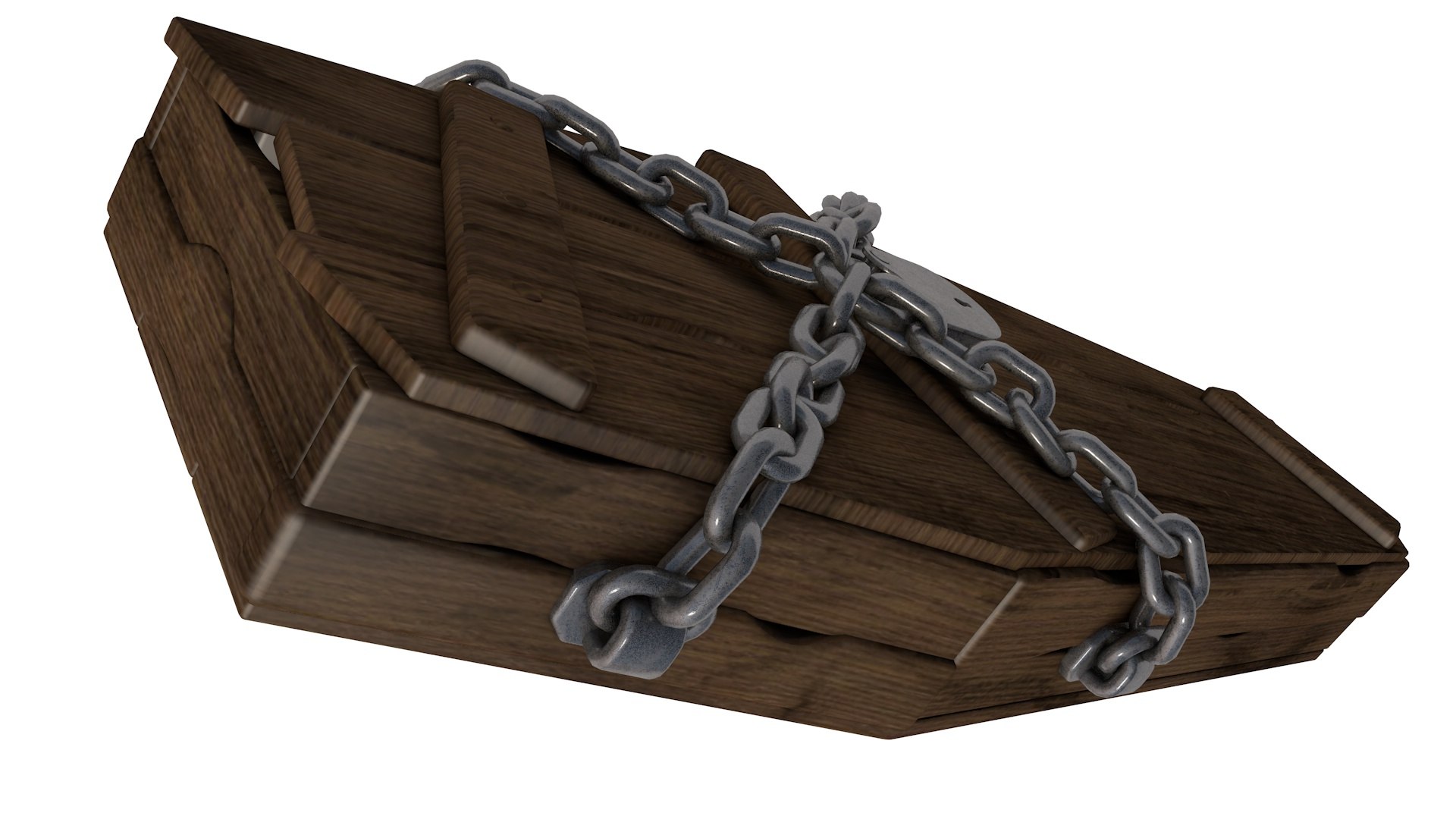 3D Chained Coffin - TurboSquid 1971982
