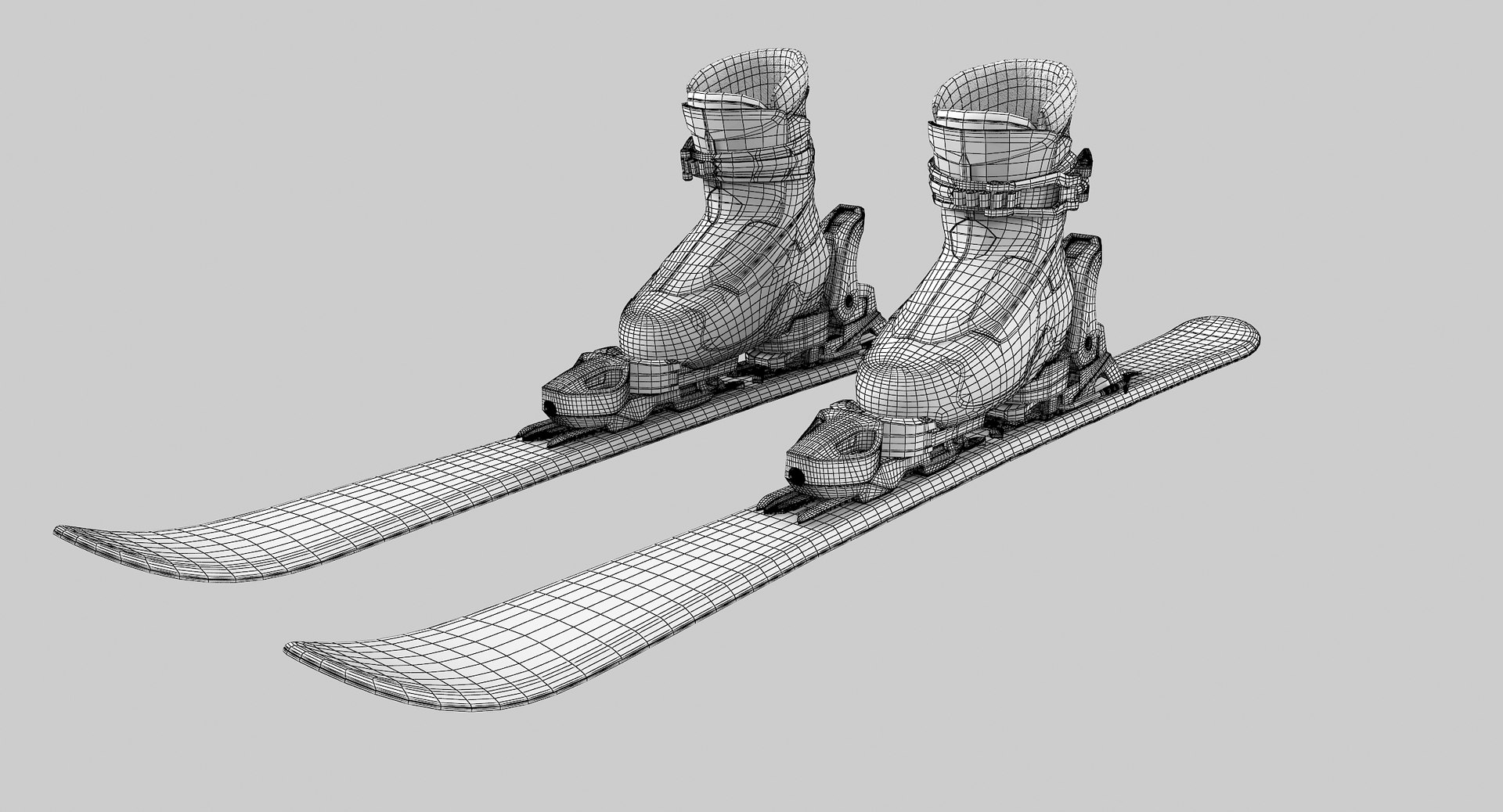 Alpine Boots Ski 3D Model - TurboSquid 1352919