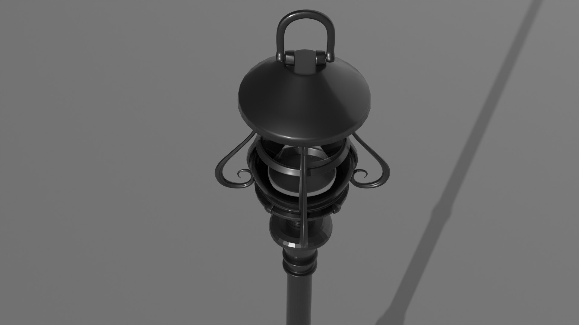 Garden Lamp Post Model - TurboSquid 1954061
