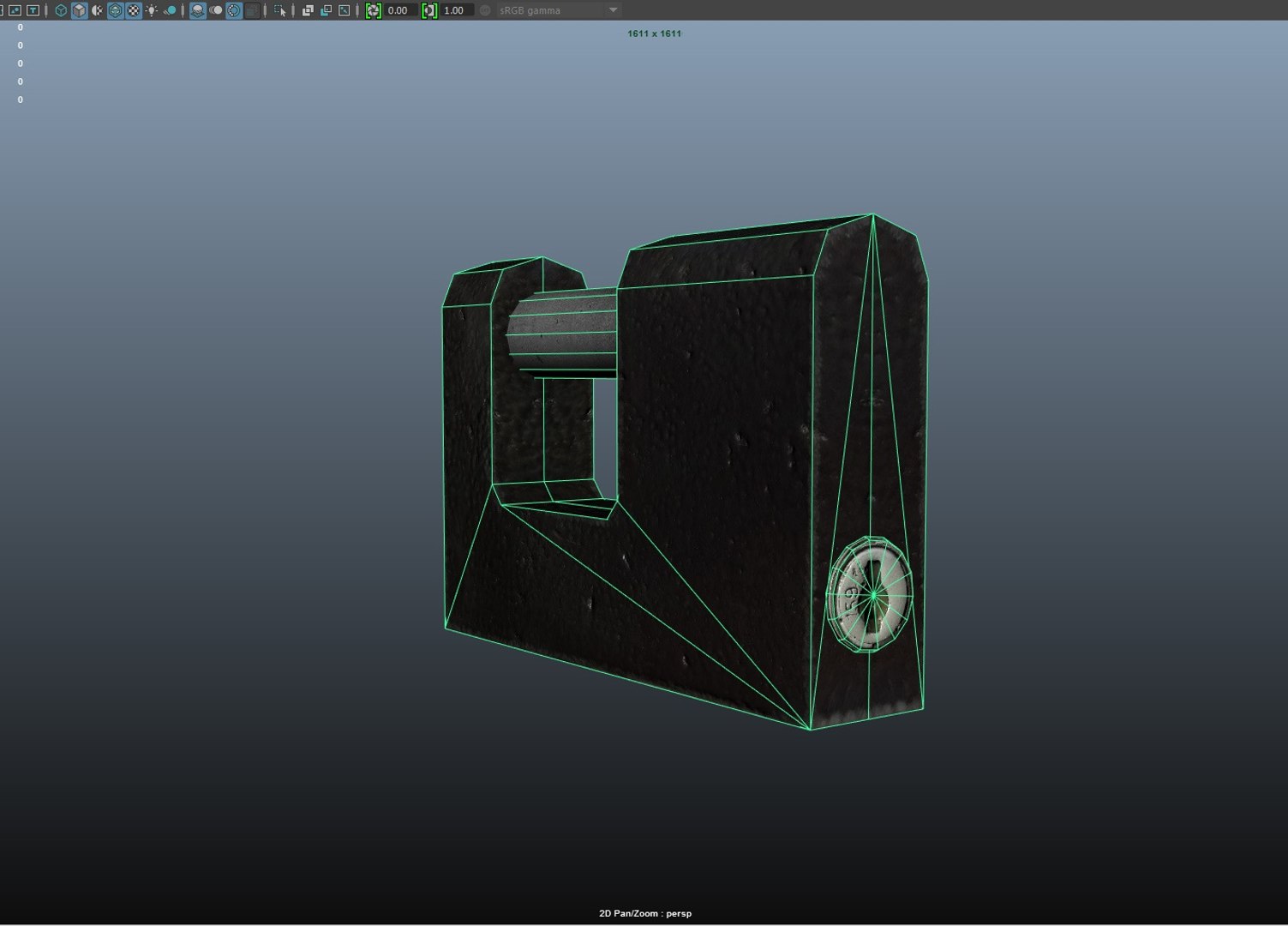Padlock Lock 3d Max