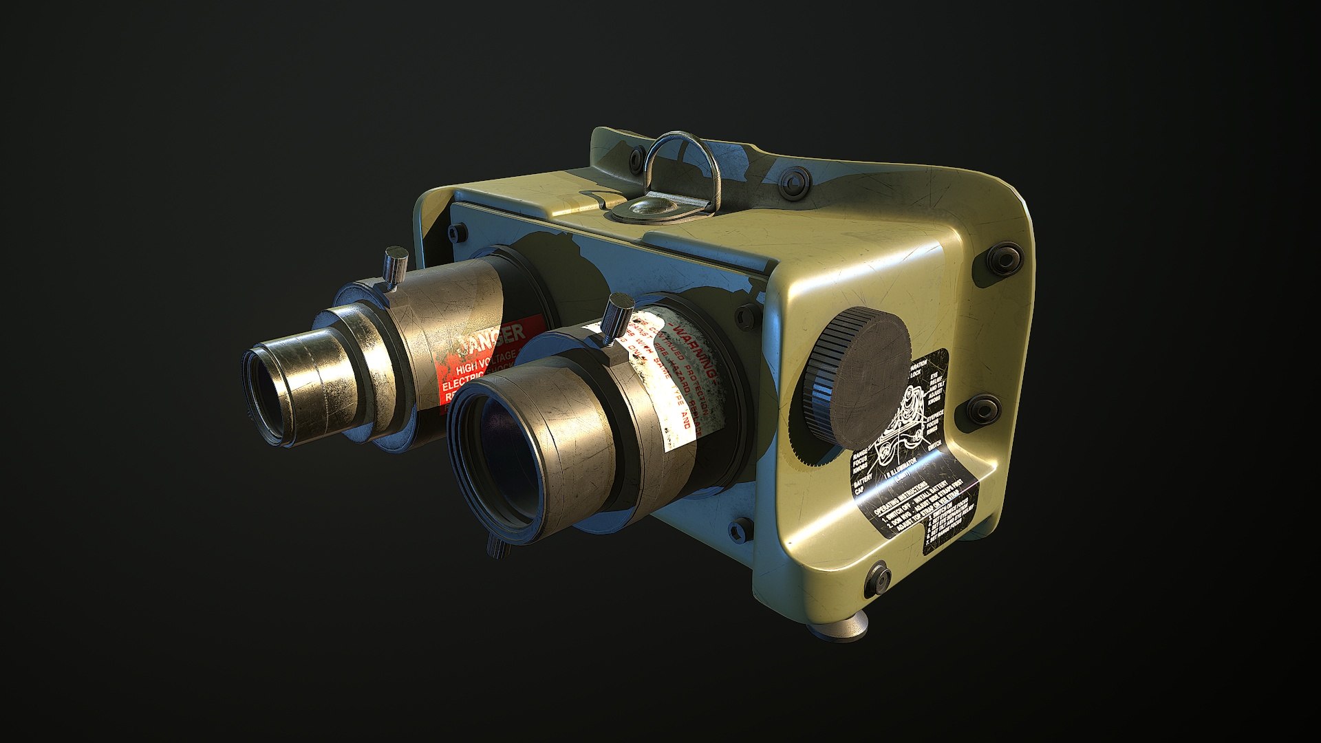 3D Ecto Goggles Ghosts Model - TurboSquid 1616459