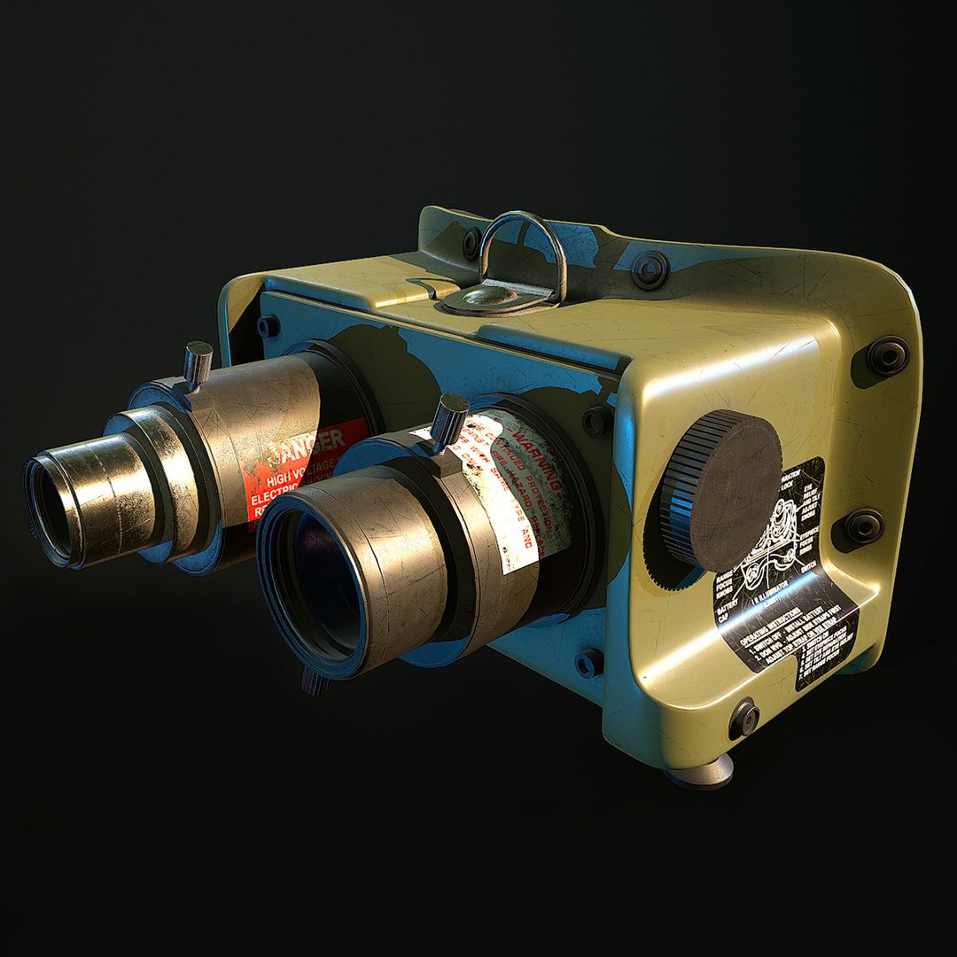 3D Ecto Goggles Ghosts Model - TurboSquid 1616459