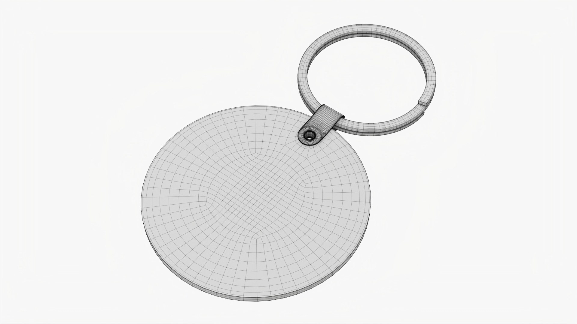 Key Ring Blank Mockup 03 3D - TurboSquid 1766238