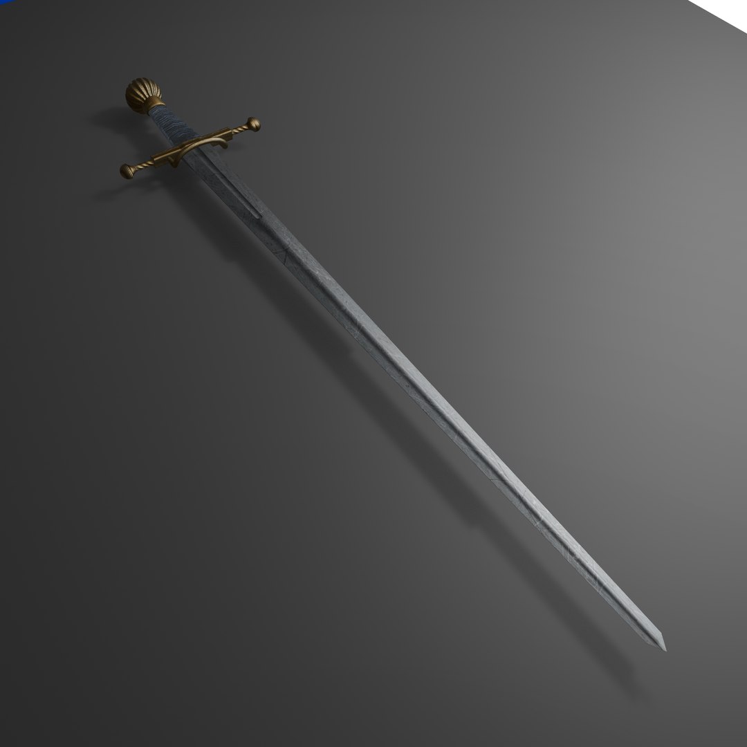3D Italian Arming Sword - TurboSquid 2298883