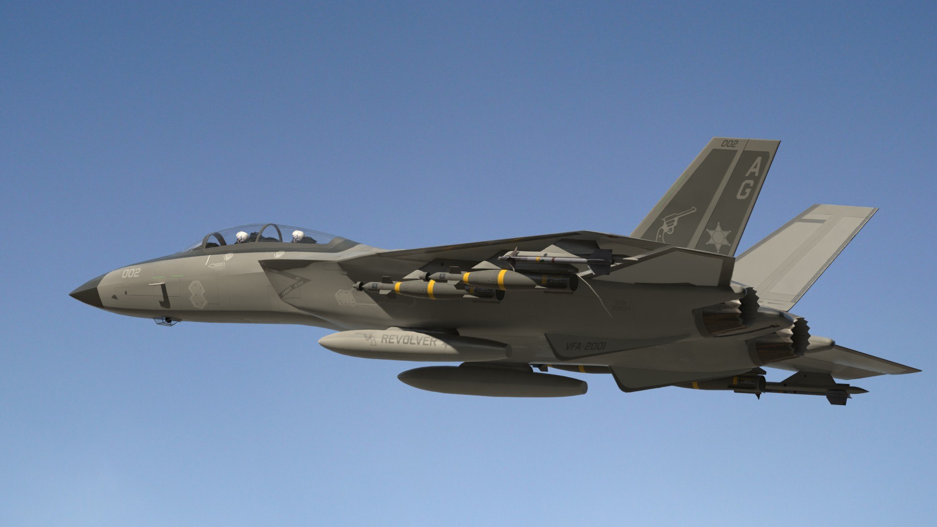 Fictional Stealth Fighter SC 3D Model - TurboSquid 2382942