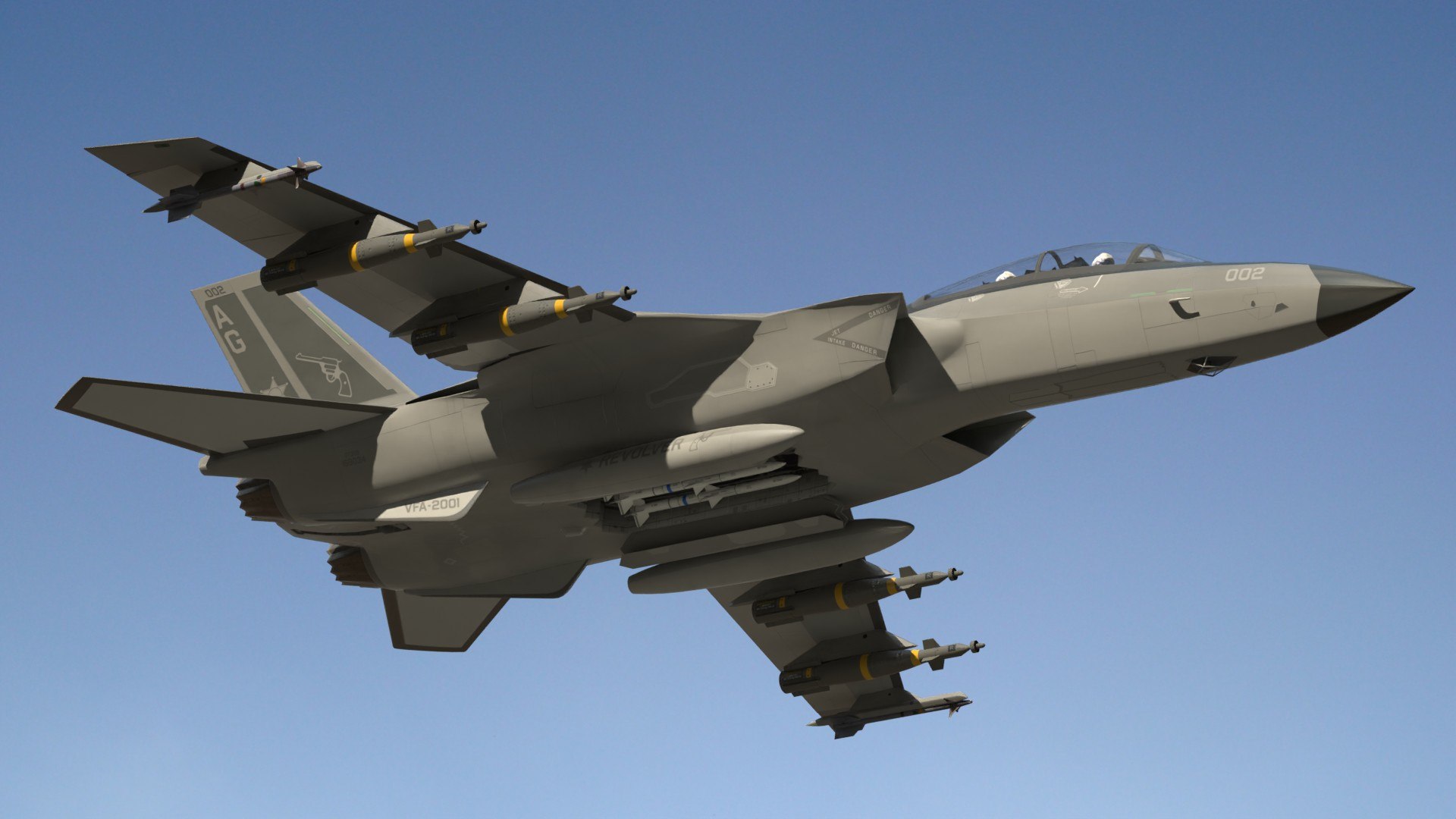 Fictional Stealth Fighter SC 3D Model - TurboSquid 2382942