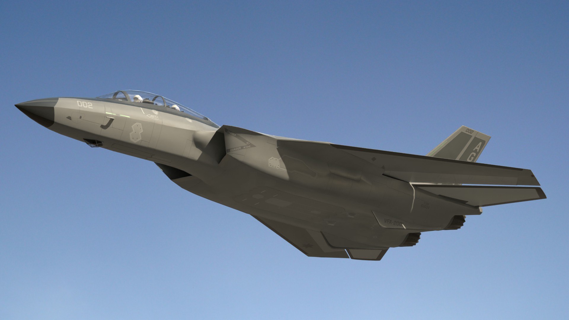 Fictional Stealth Fighter SC 3D Model - TurboSquid 2382942