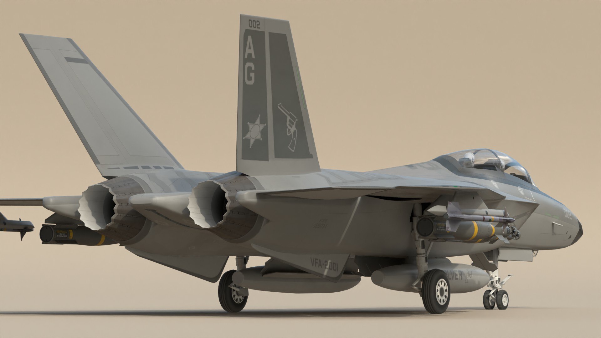 Fictional Stealth Fighter SC 3D Model - TurboSquid 2382942