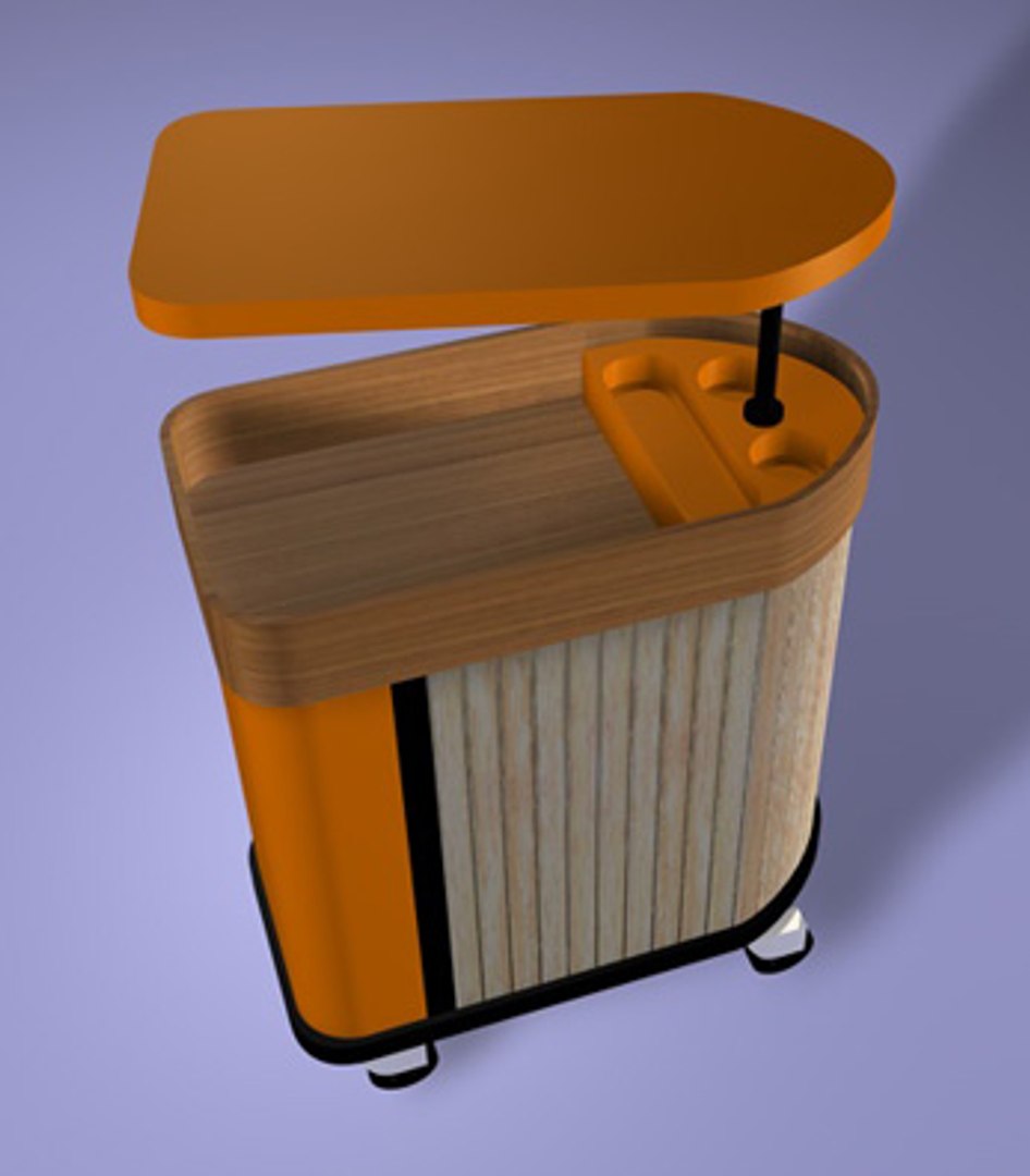 3d Mobile Desk