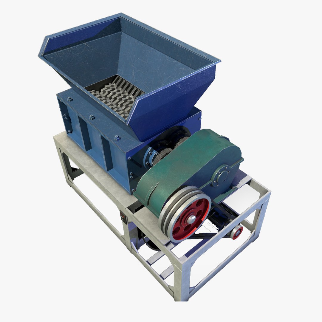 3D Metal Shredder LP - TurboSquid 1715509