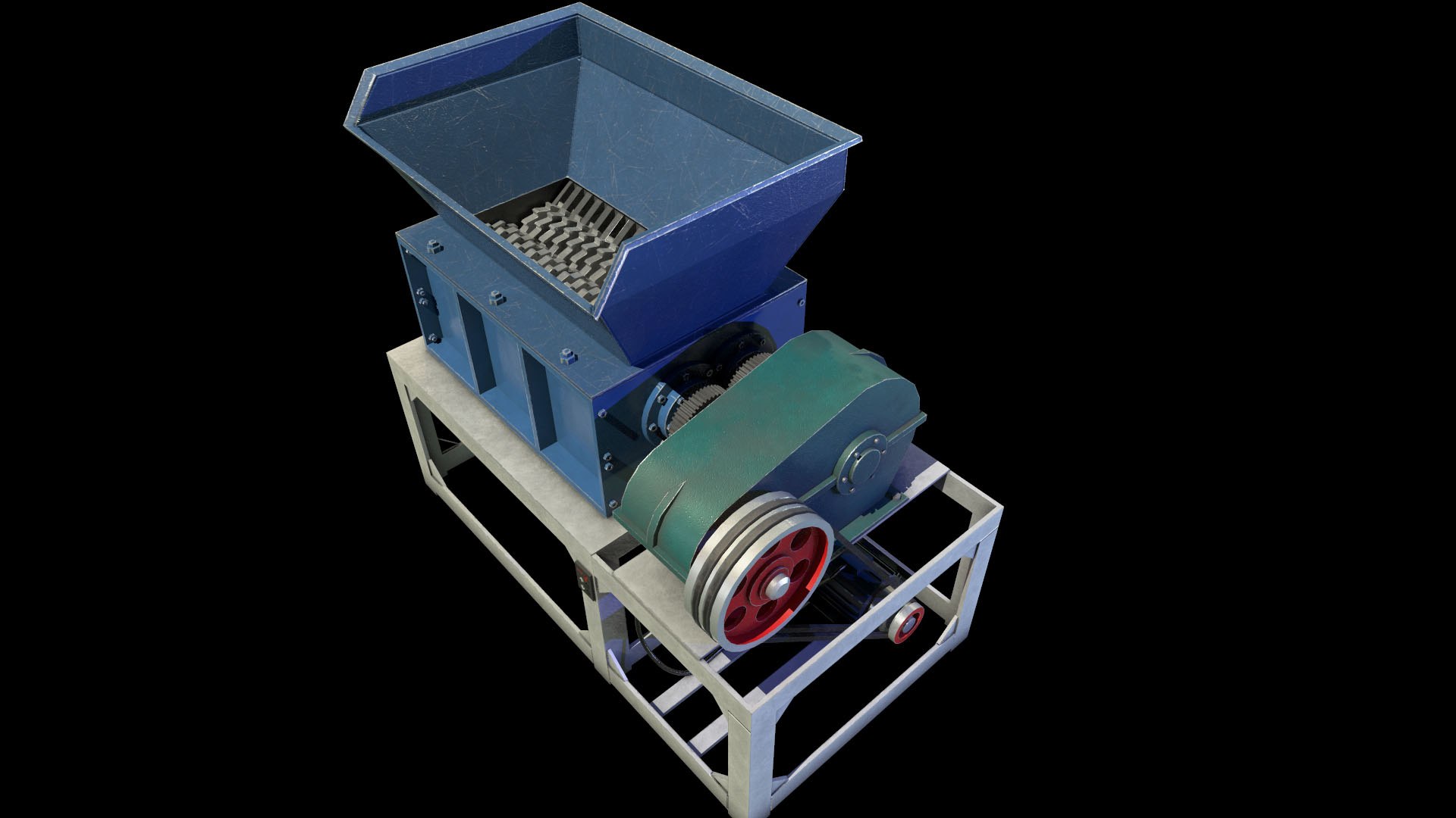 3D Metal Shredder LP - TurboSquid 1715509